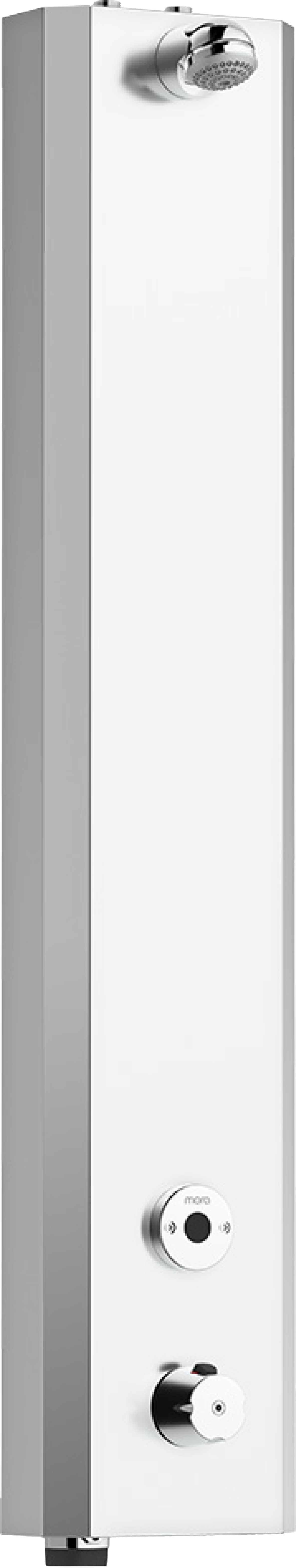 MORA tronic Duschpaneel WMS, mit Thermostatfunktion, Anschluss von oben ...
